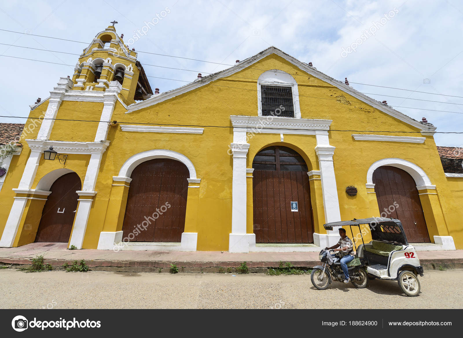 Mompox Colombia August Transportation Street Mompox August 2017 Mompox ...