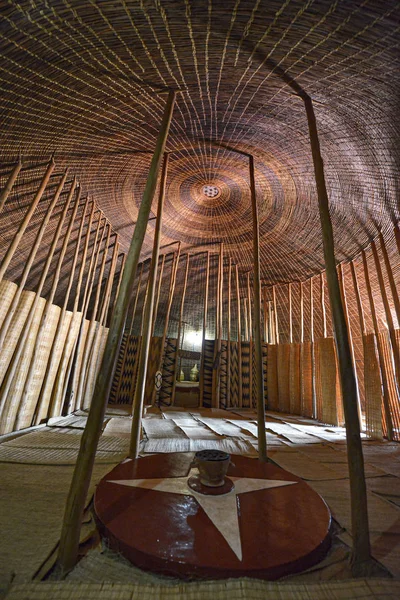 Reconstruction King Rwanda Palace Nyanza Rukari Ancient History Museum ...