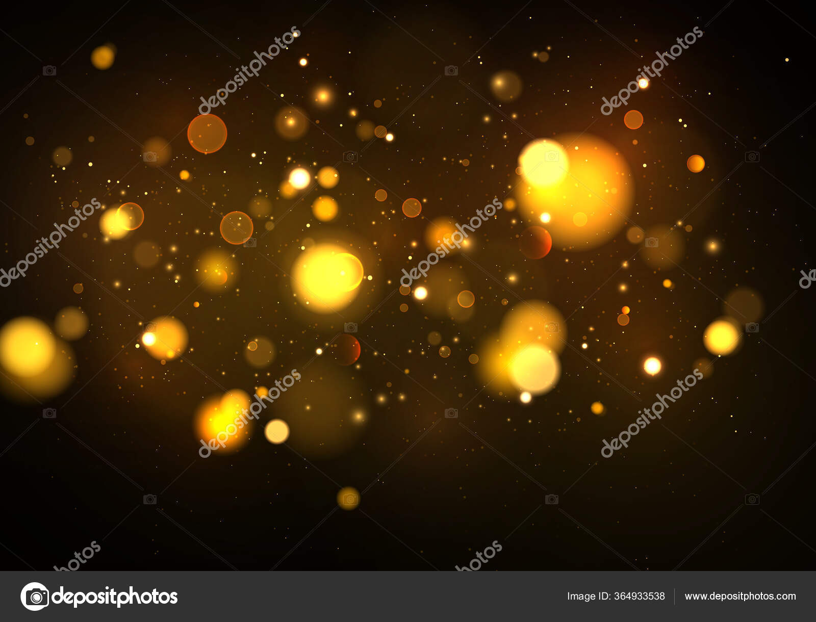 Light bokeh effect — Stock Vector © ELIZABETHPOLIASHENKO #364933538