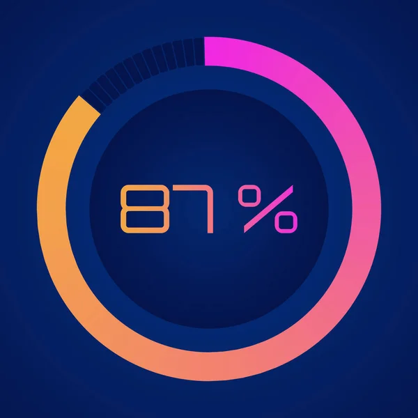87 procent Vector Art Stock Images | Depositphotos