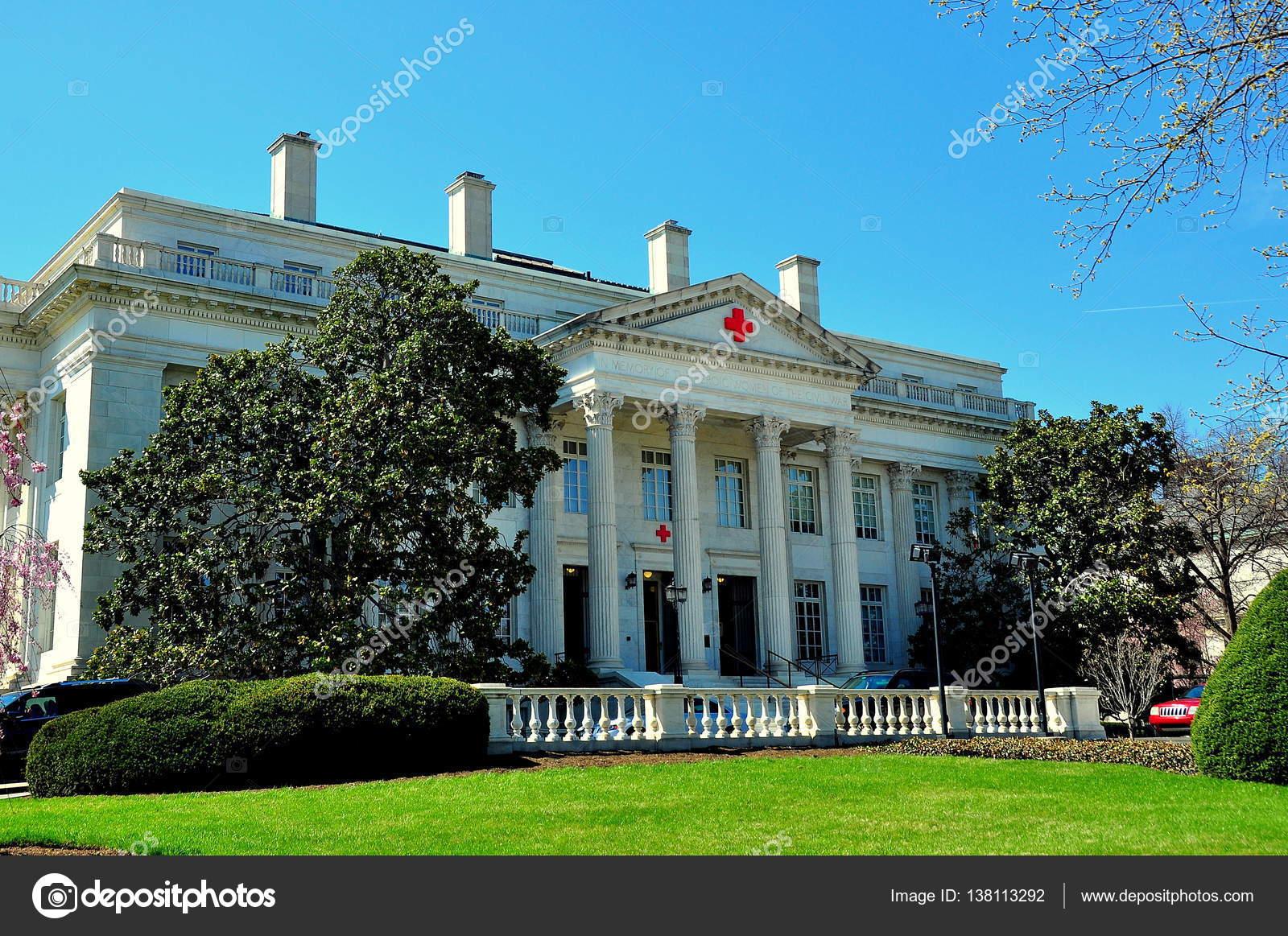 Washington, DC: 1915-17 American Red Cross Building – Stock Editorial ...