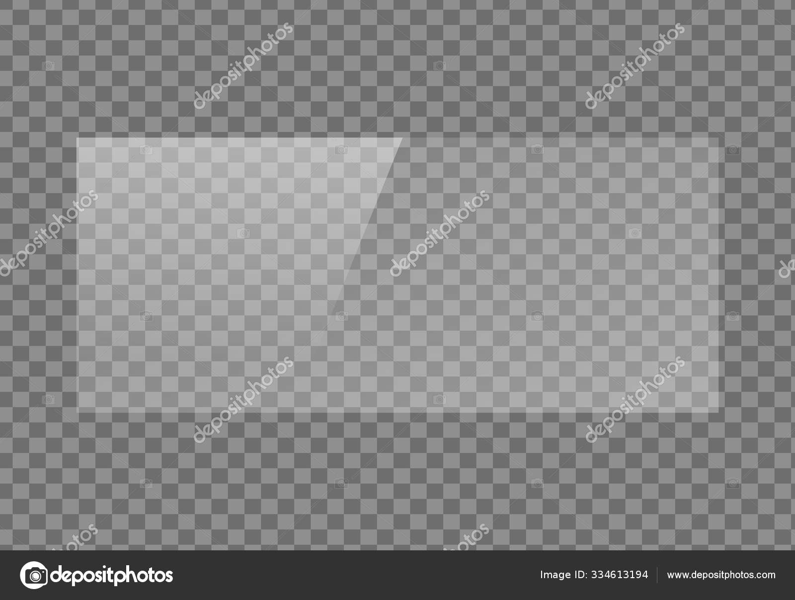 Realistic mirror or window reflection texture effect rectangular 21x9 ...