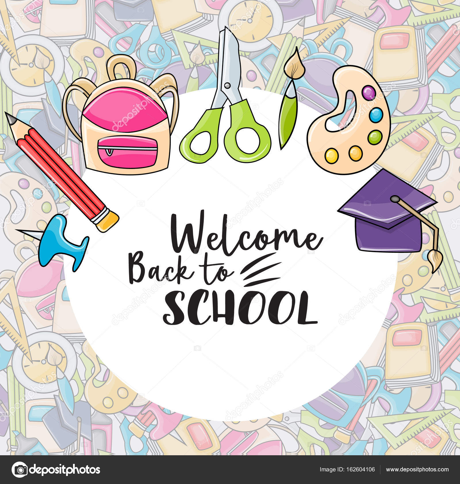 School Doodle Clip Art