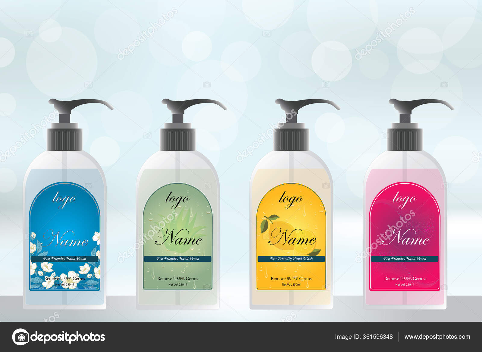 Bottle Liquid Soap Label Designs Your Product Plastic Bottle Label ...
