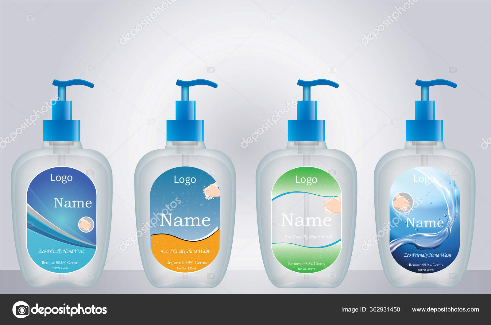 Liquid Soap Label