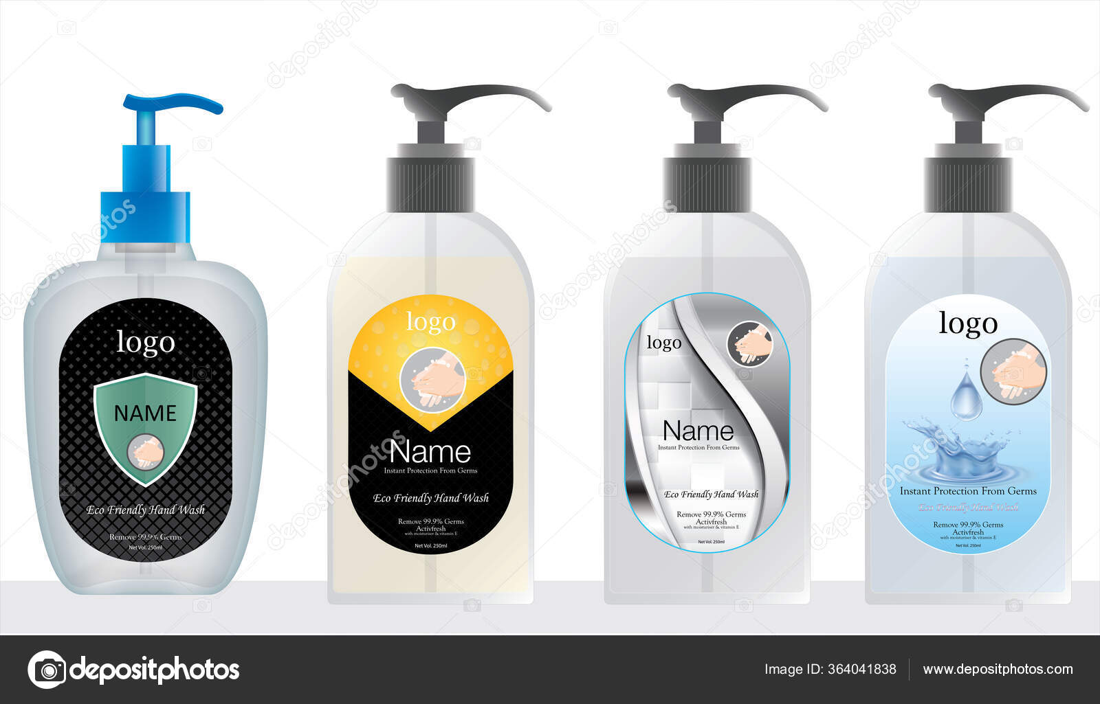 Bottle Liquid Soap Label Designs Your Product Plastic Bottle Label ...