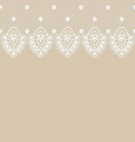 Cream Lace Pattern Background