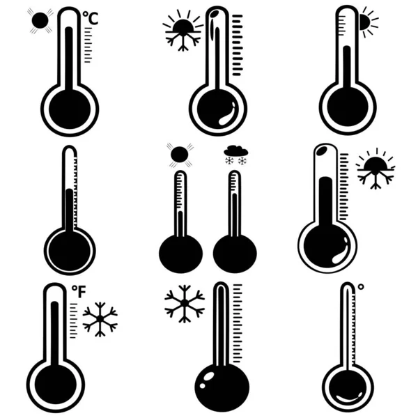 Temperature pictograms Stock Photos, Royalty Free Temperature ...
