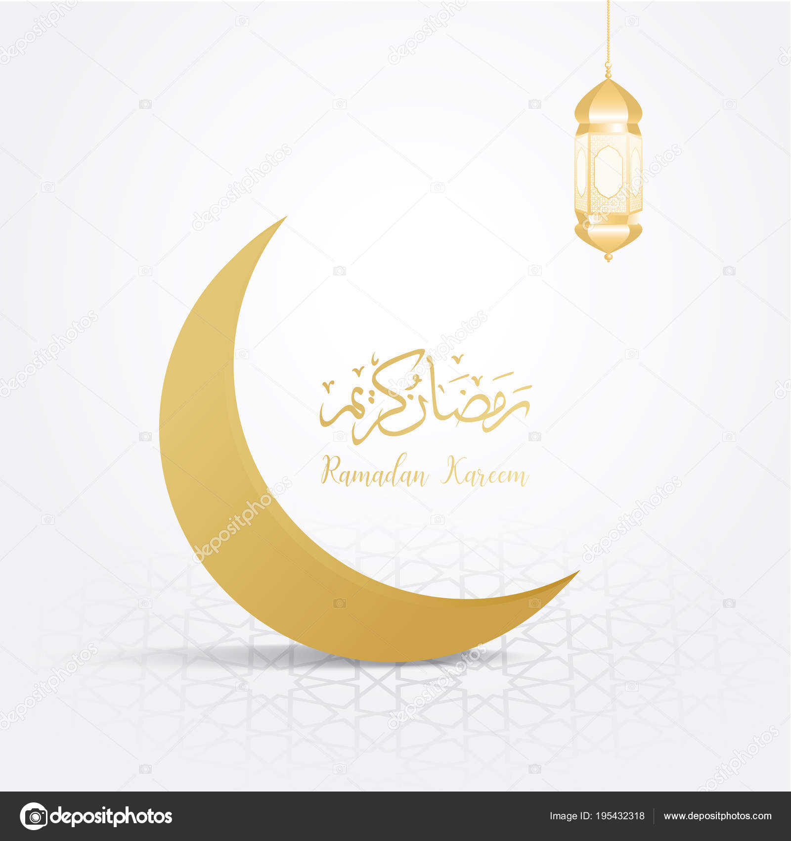 Ramadan backgrounds crescent moon vector Stock Vector by ©nu1983 195432318