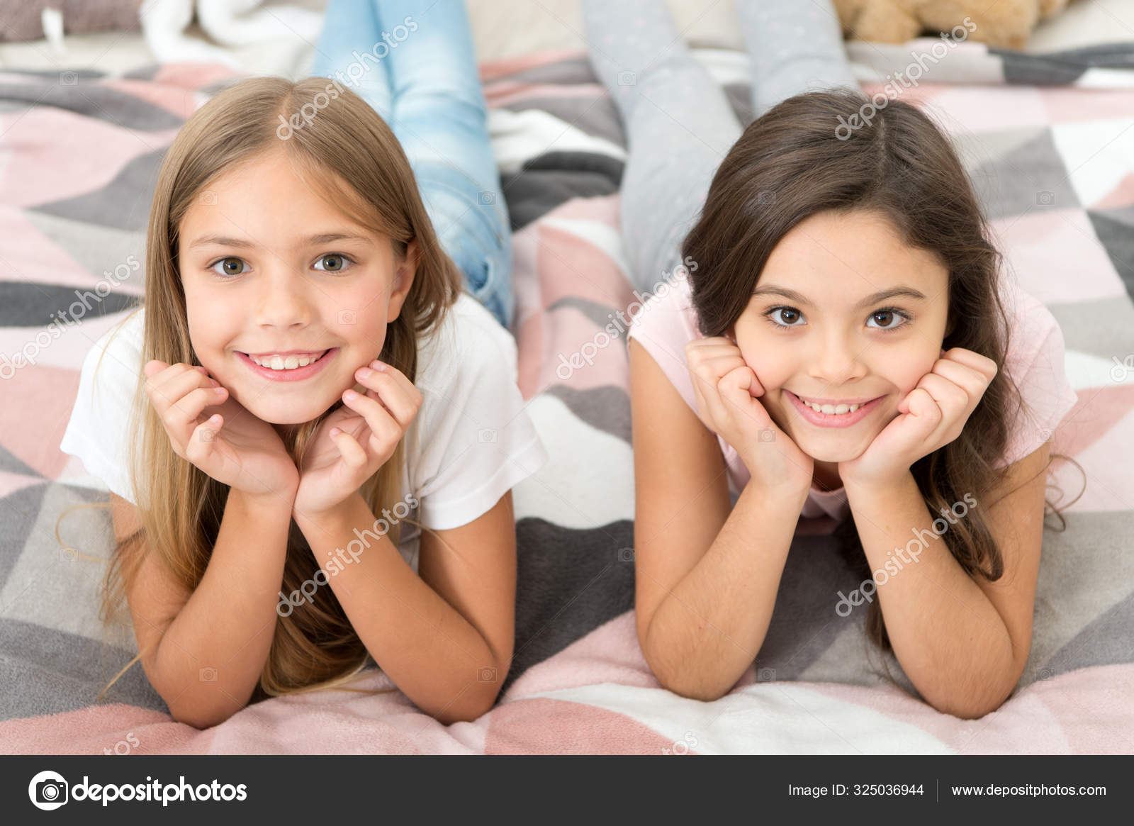 幸せな小さな女の子