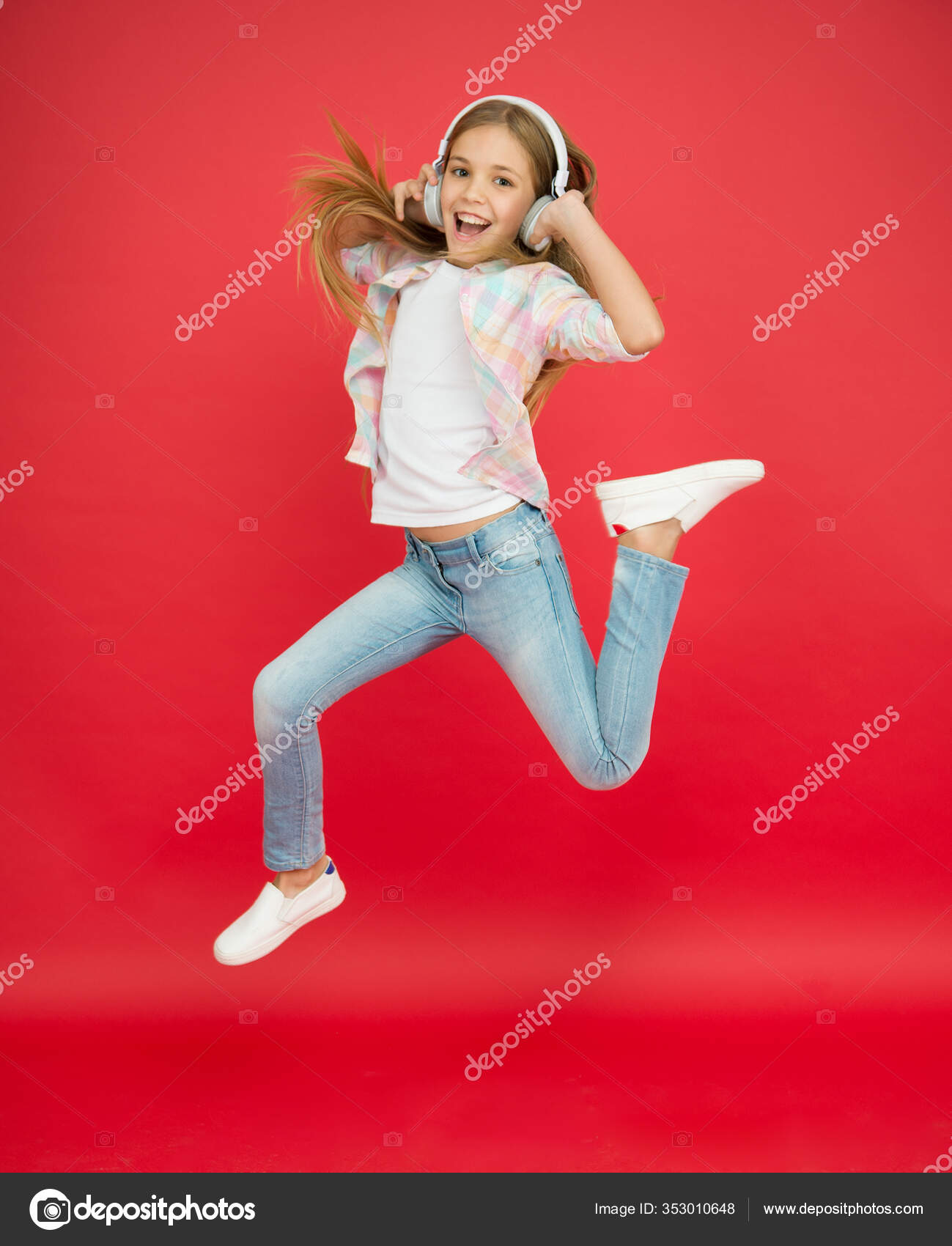 Little Girl Reaching Up