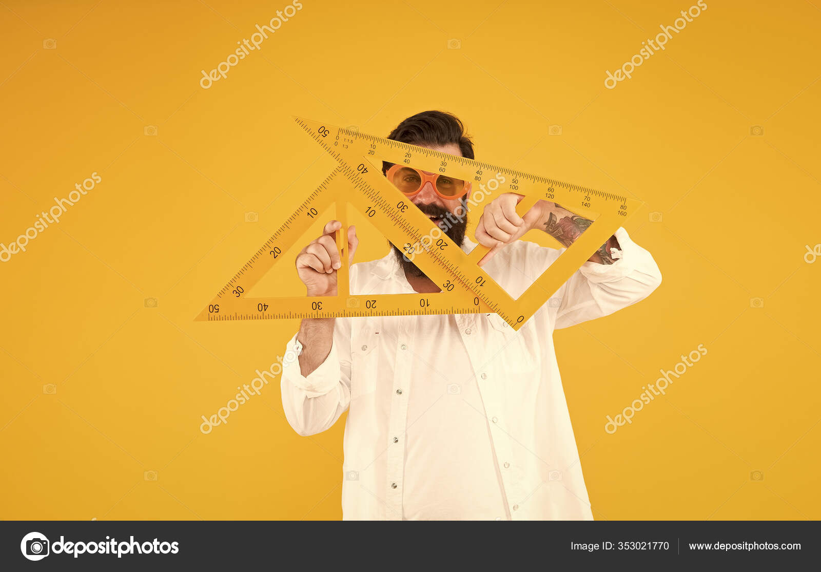 Too smart for school. Smart student of engineering faculty holding ...