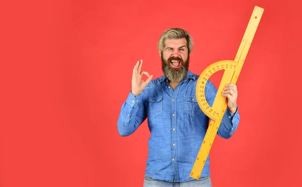 Study hard. Teacher of stem. Calculation and data. Measurement tool ...