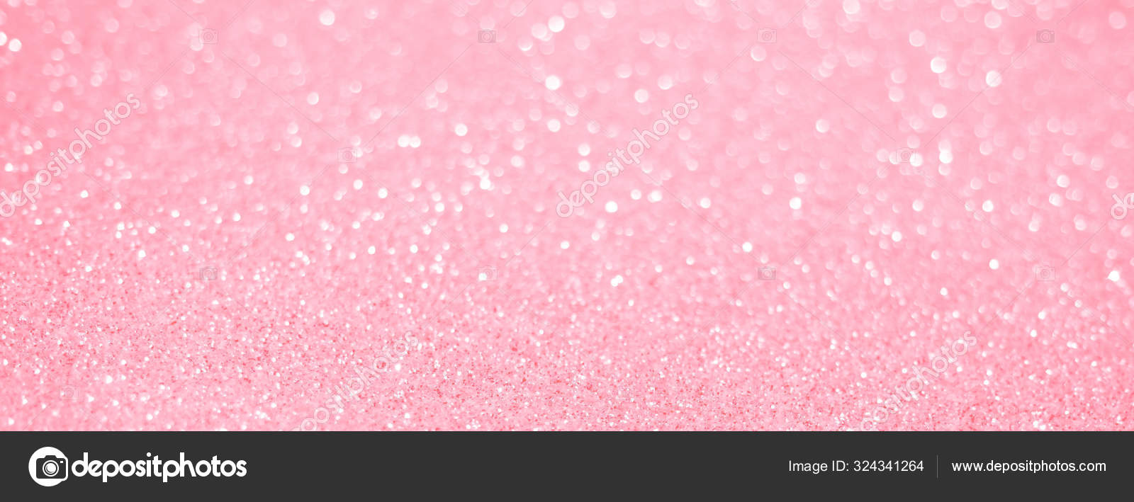 Pink Glitter Header