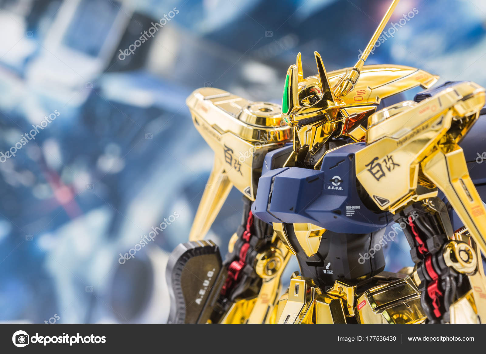 Gundam scale plastic models. – Stock Editorial Photo © amnachphoto ...