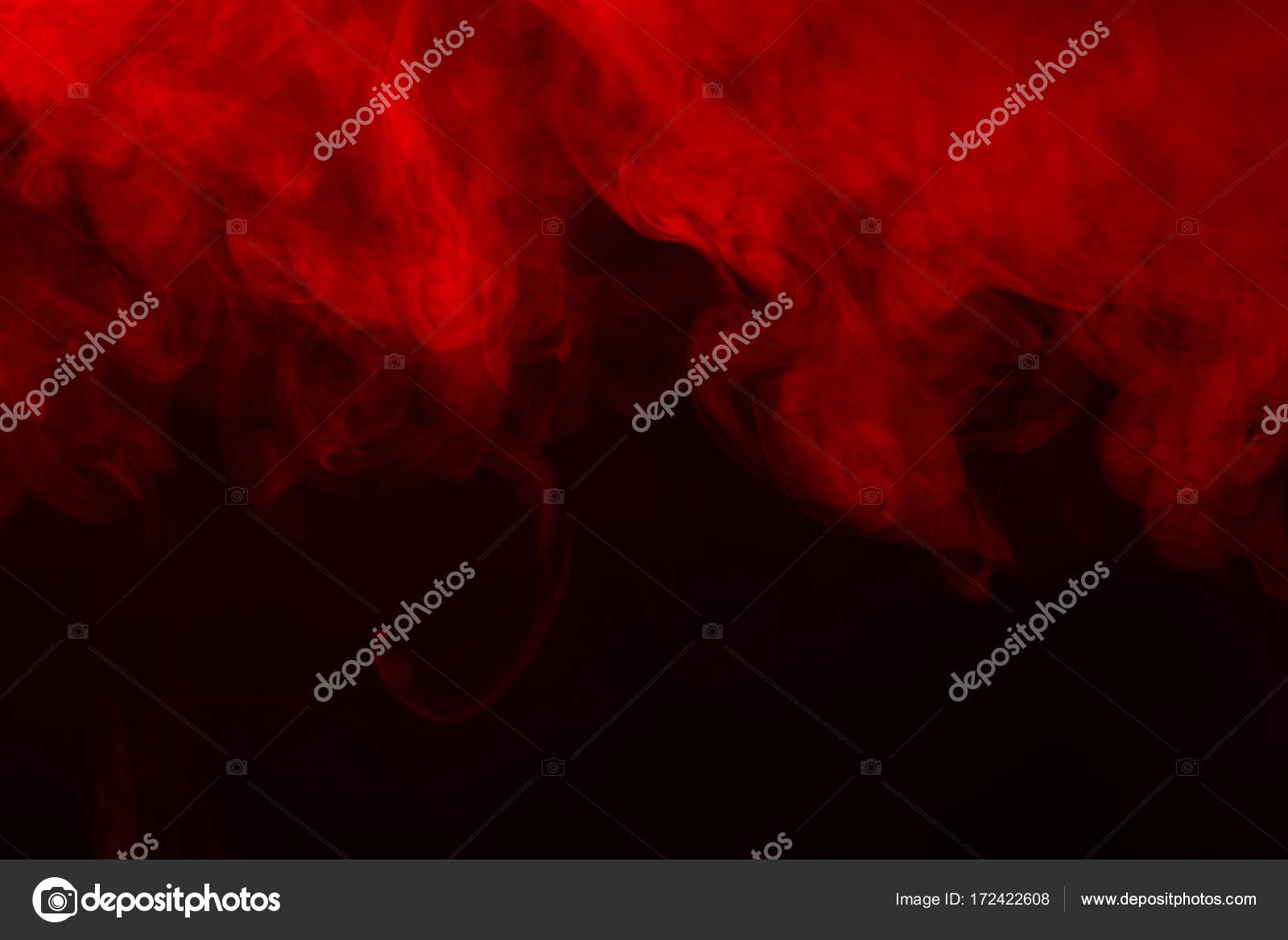 Red smoke texture Stock Photo by ©olegkrugllyak 172422608