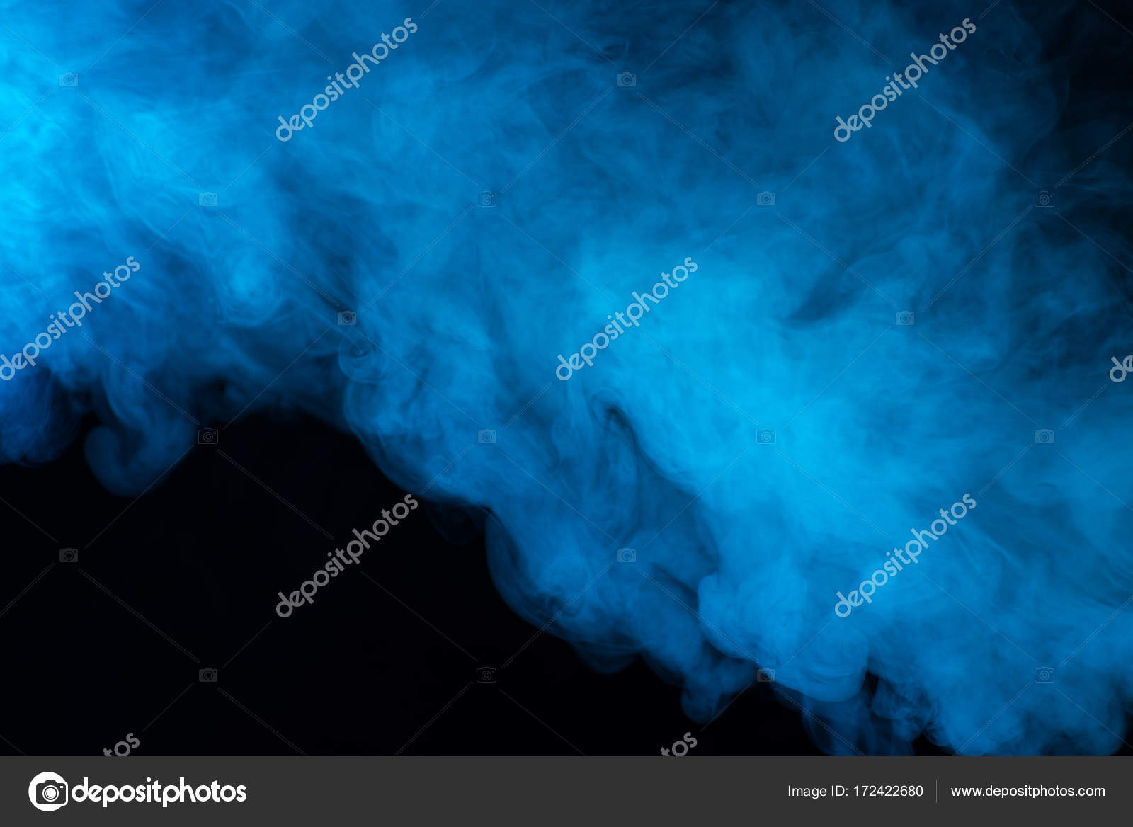 Blue smoke texture Stock Photo by ©olegkrugllyak 172422680