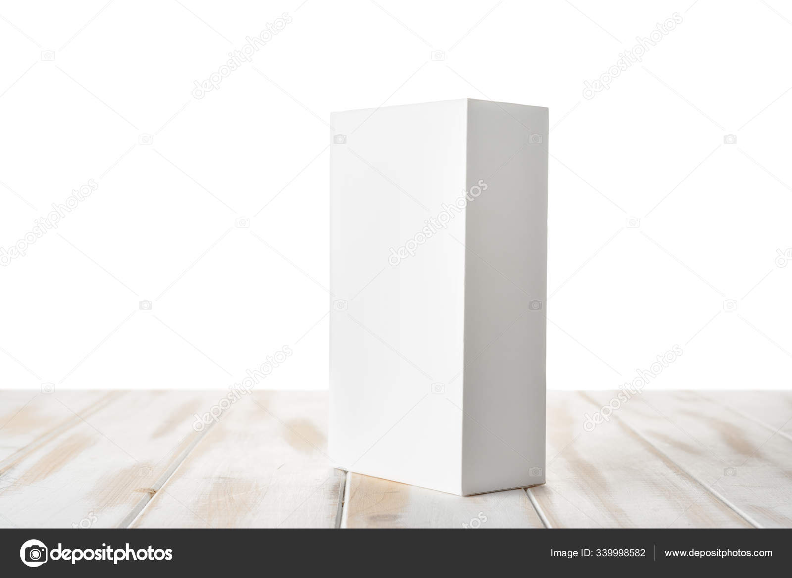 White box from the phone with isolated background — Stock Photo ...
