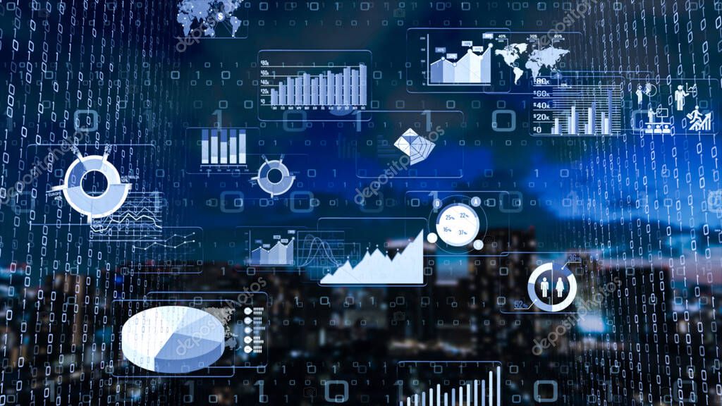 Conjunto de infograf as de negocios con ilustraci n de diagrama diferente. Elementos de ...