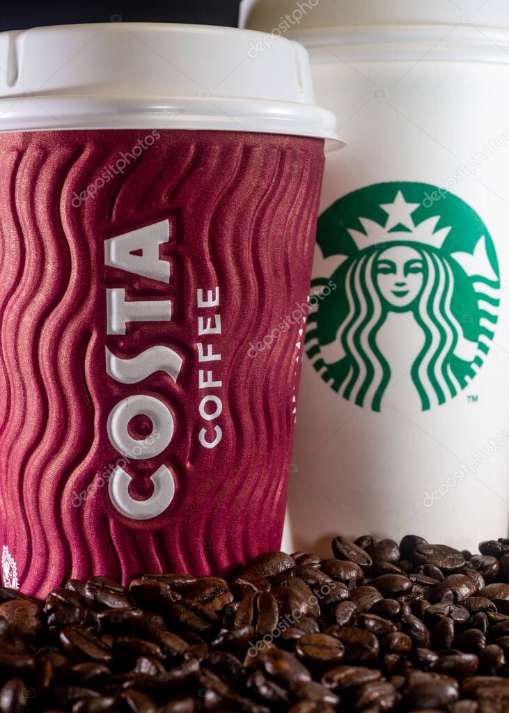 Kuala Lumpur, Circa 2020 - Starbucks vs Costa Coffee, dos gigantes en ...