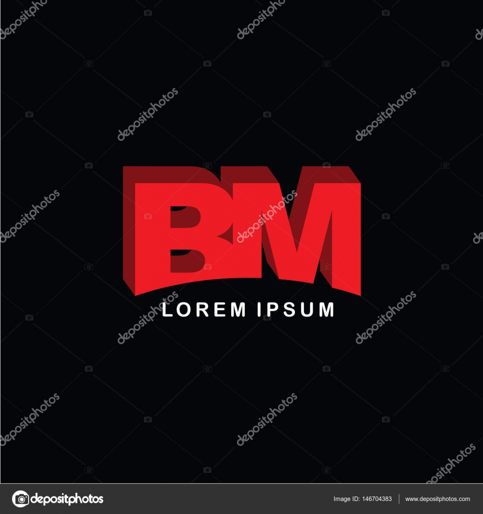 Letters BM logo icon template Stock Vector by ©vectorfirst 146704383