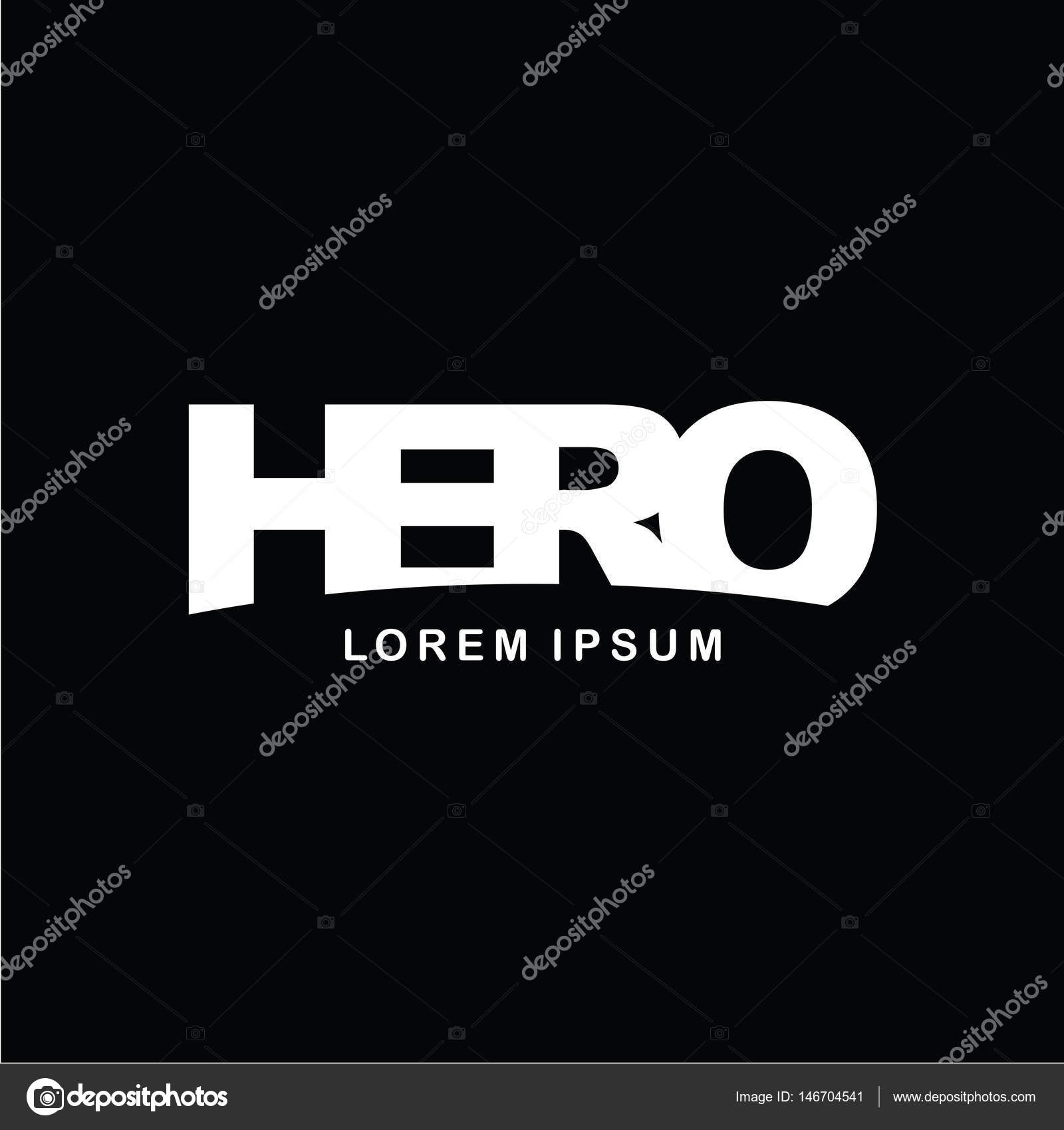 Hero word logo icon Stock Vector Image by ©vectorfirst #146704541