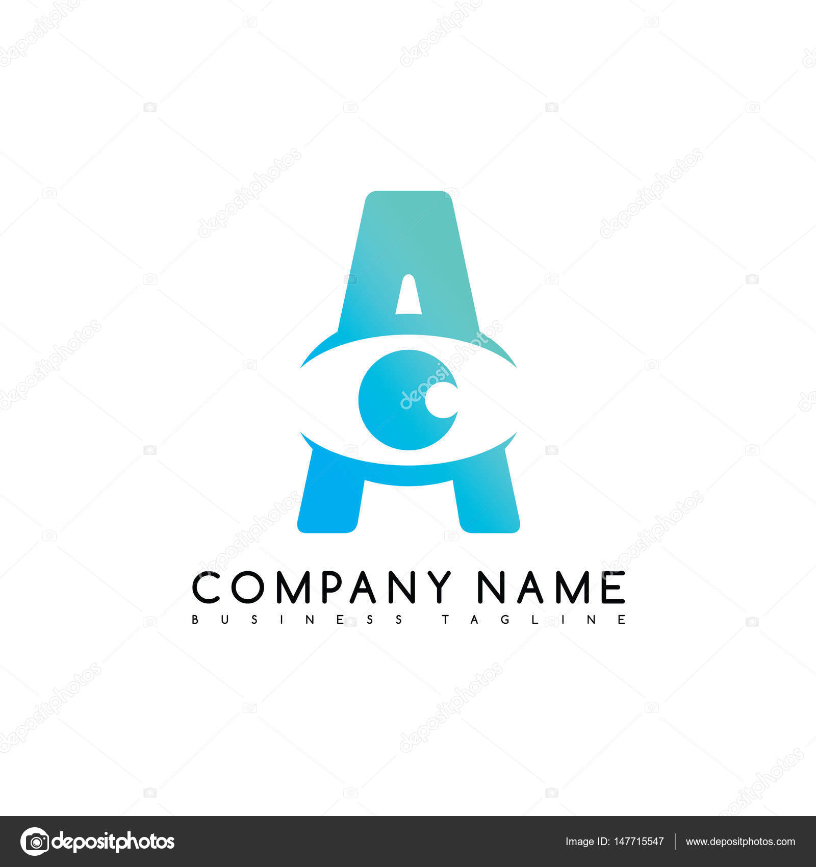Company name business tagline Stock Vector Image by ©vectorfirst #147715547