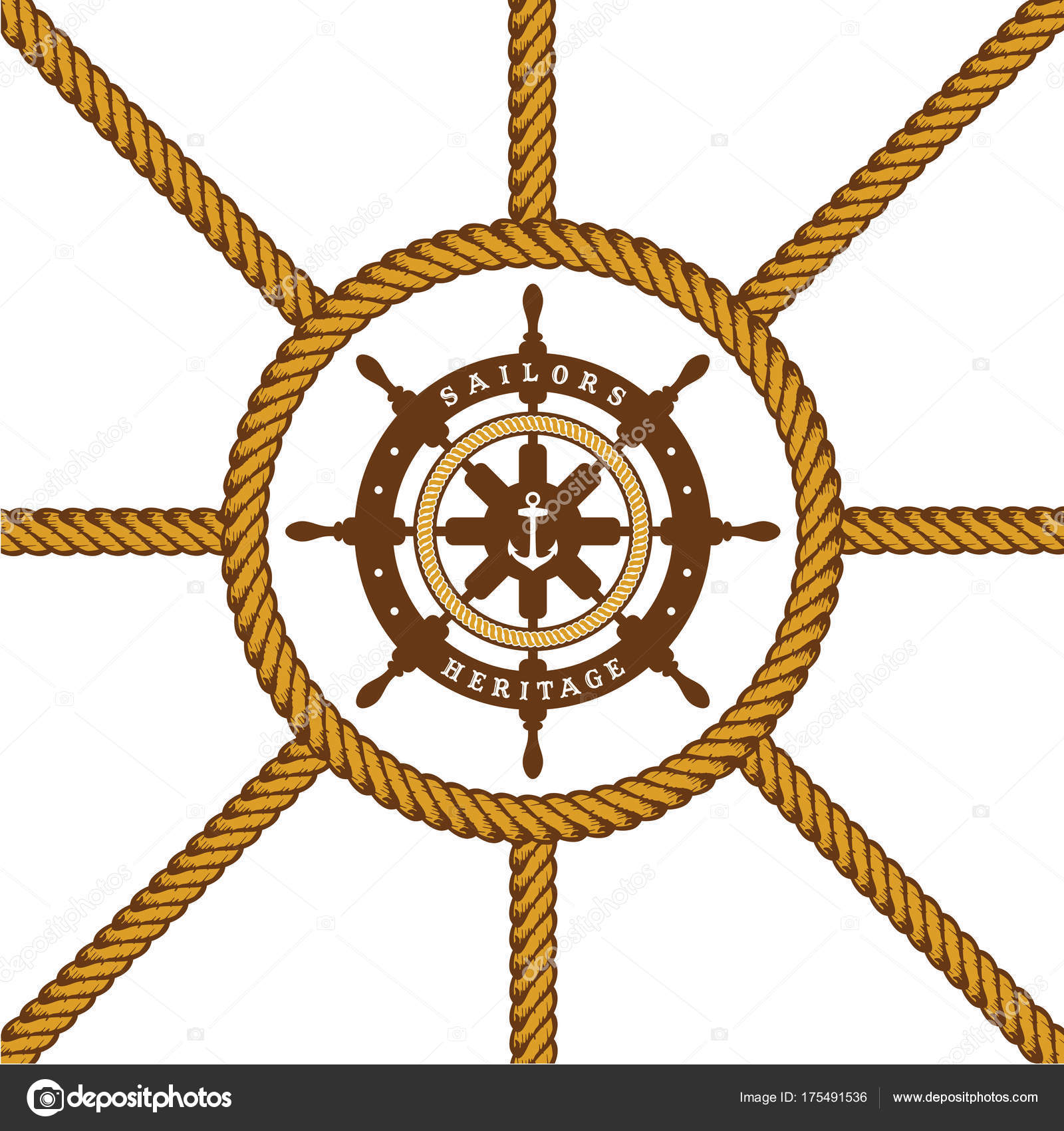 Nautical symbol theme Stock Vector Image by ©vectorfirst #175491536