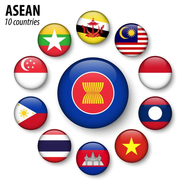 Asean logo Vektor Stok, Ilustrasi Asean logo Bebas Royalti | Depositphotos