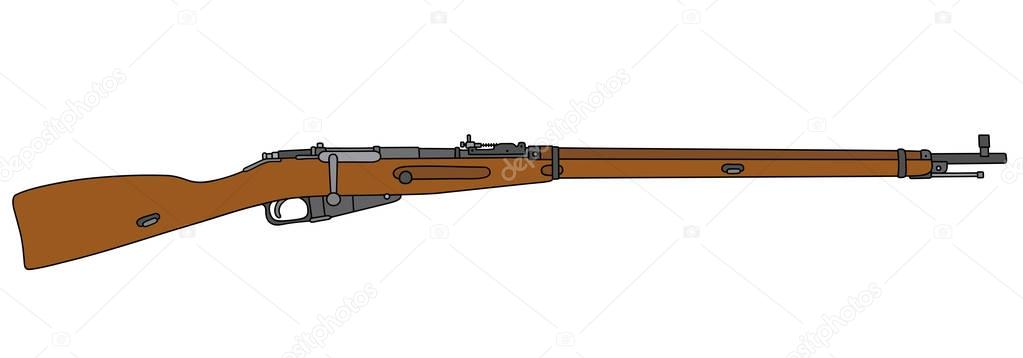 Old rifle Vector Art Stock Images | Depositphotos