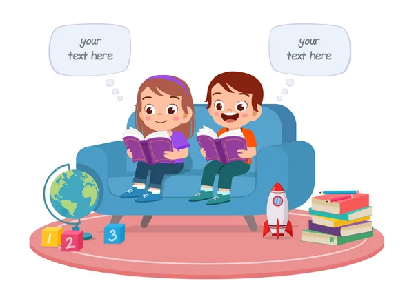 Happy cute kid play video game together Stock Vector Image by ...