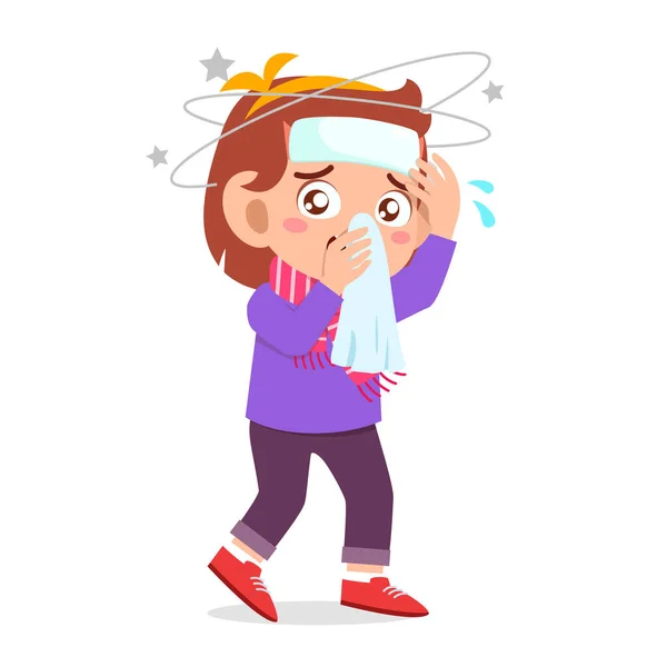 Young Good Looking Man Feeling Tired Sick Stock Vector Image by ...