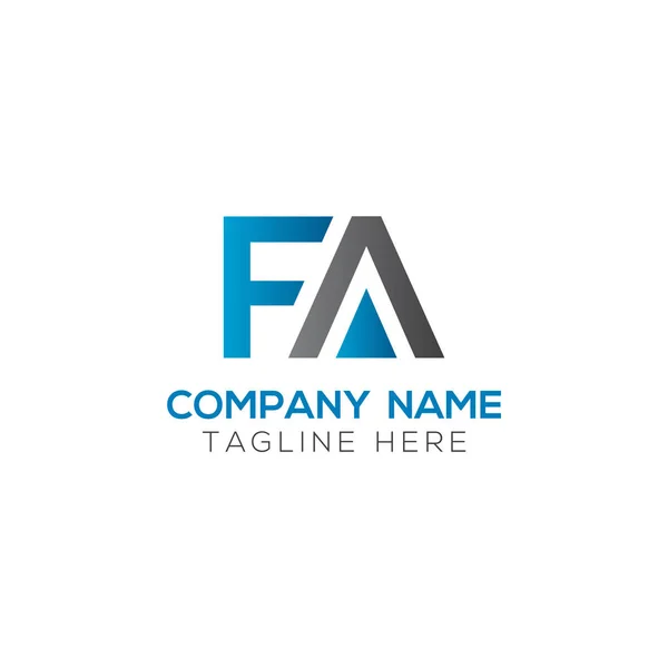 Initial FA Letter Linked Logo. Creative Letter FA Modern Business Logo ...