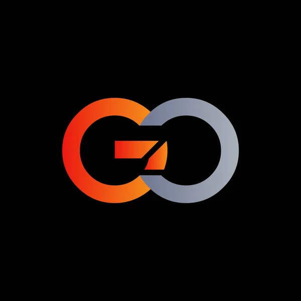 Go logo imágenes de stock de arte vectorial | Depositphotos