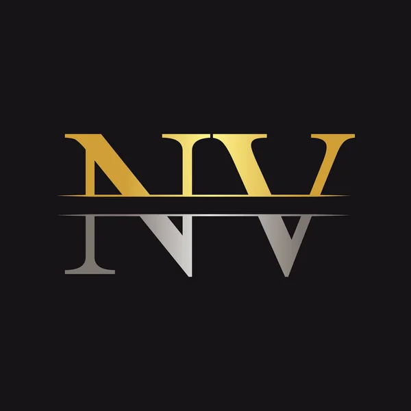 Logo de letra n plata imágenes de stock de arte vectorial | Depositphotos