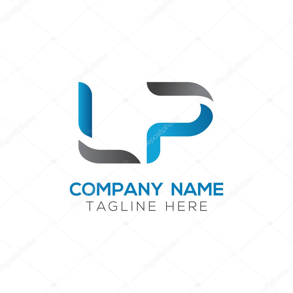 Letra LP inicial Dise o de Logo Empresarial Plantilla vectorial. Letra abstracta LP logo Dise o 2024