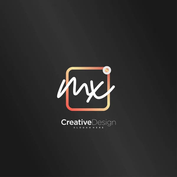 Nmx logo design imágenes de stock de arte vectorial | Depositphotos