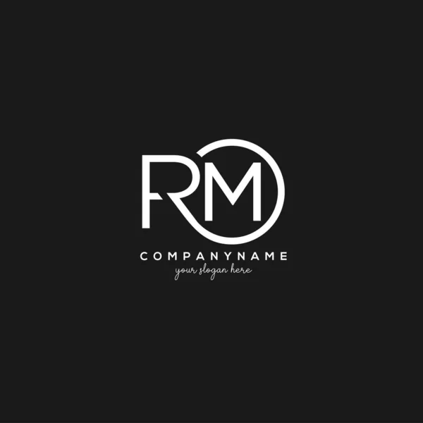 Logotipo de rm imágenes de stock de arte vectorial | Depositphotos