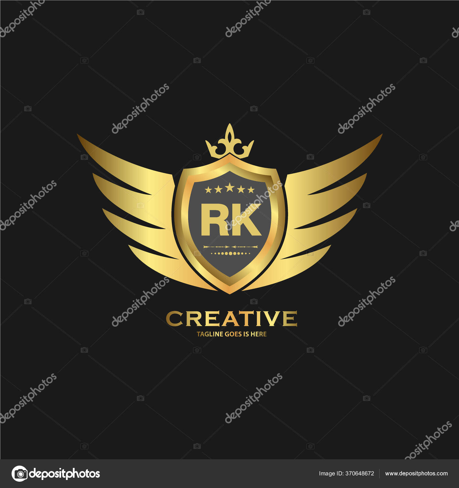 Abstract Letter Shield Logo Design Template Premium Nominal Monogram ...