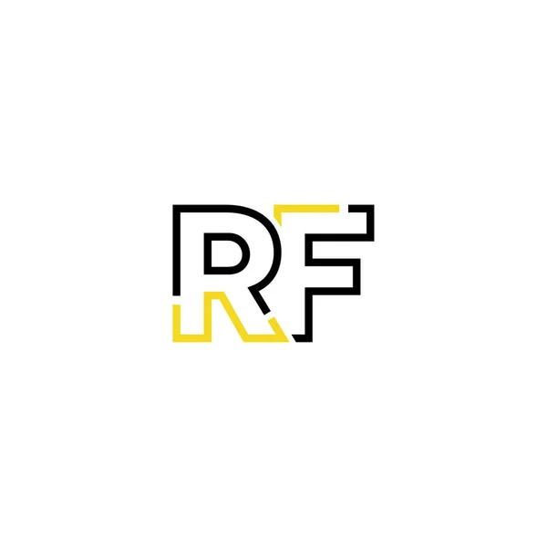 Letras rf imágenes de stock de arte vectorial | Depositphotos
