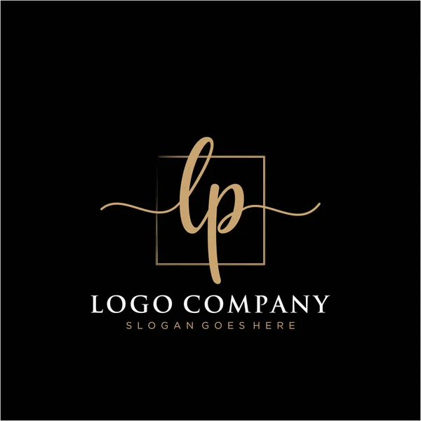 Letra lp logo Imágenes Vectoriales, Gráfico Vectorial de Letra lp logo | Depositphotos