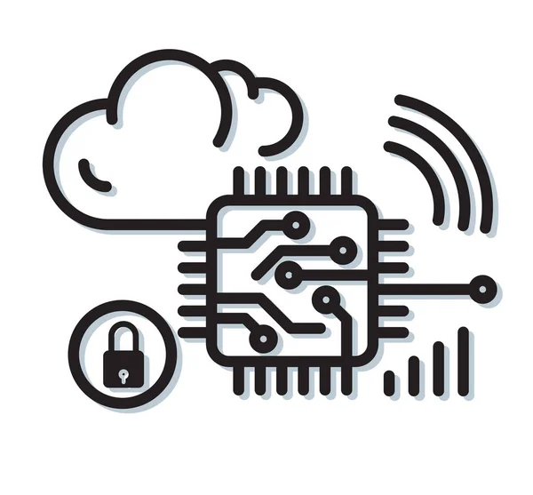 Microcontroller, Royalty-free Microcontroller Vector Images & Drawings ...