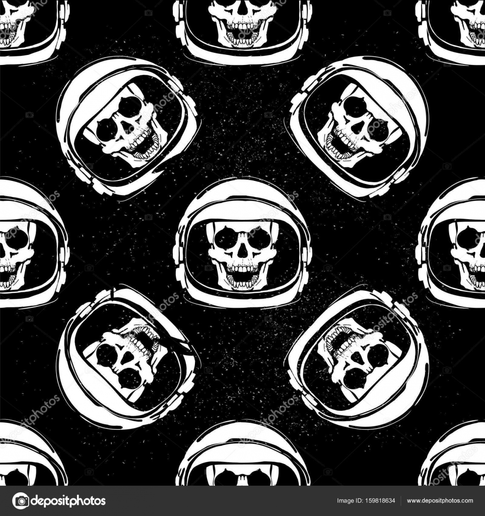 Space helmet pattern Stock Vector by ©Lviktoria25 159818634