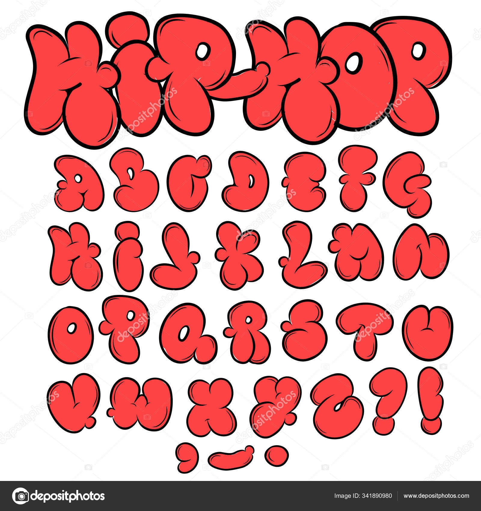 Swag Dans Les Lettres Graffiti Image Vectorielle Swag Label Signe Logo