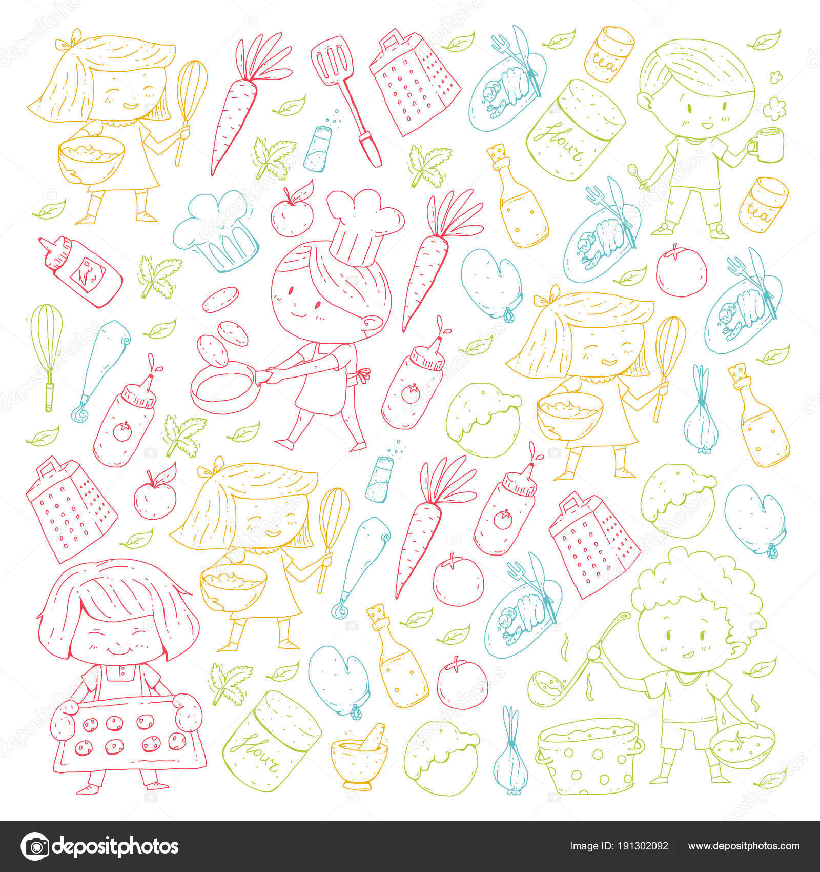 Barn meny, kids kafé, restaurang. Dagis och förskola, skolan pojkar och ...