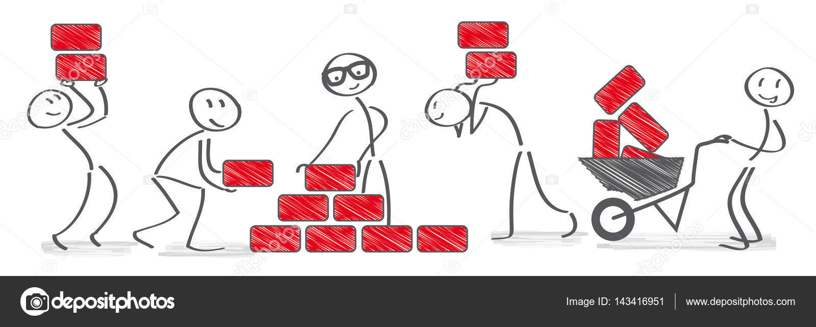 Teamworking concept vector illustration Stock Vector Image by ... Teamworking concept vector illustration Stock Vector Image by ...