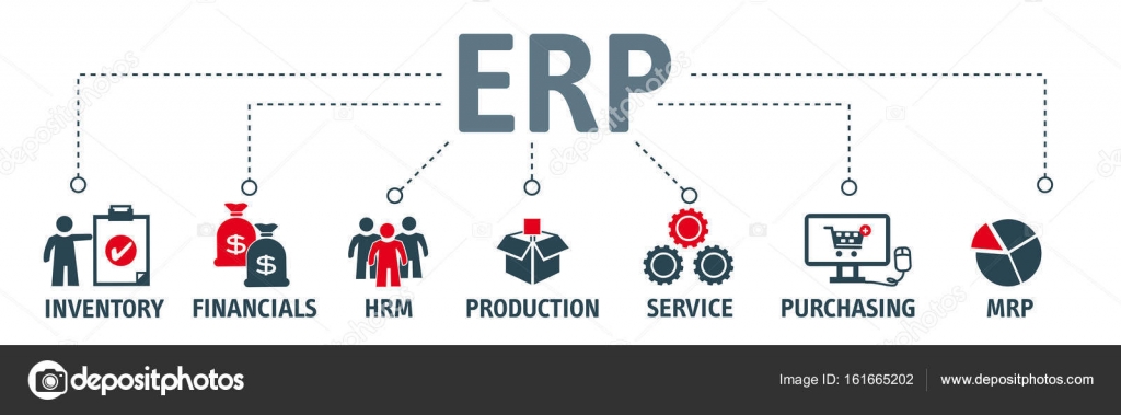 Enterprise resource planning concept ERP Stock Vector by ©trueffelpix ... Enterprise resource planning concept ERP Stock Vector by ©trueffelpix ...
