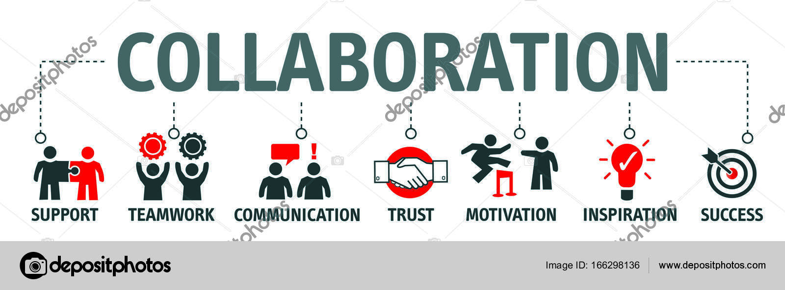 Banner collaboration concept — Stock Vector © trueffelpix #166298136 Banner collaboration concept — Stock Vector © trueffelpix #166298136