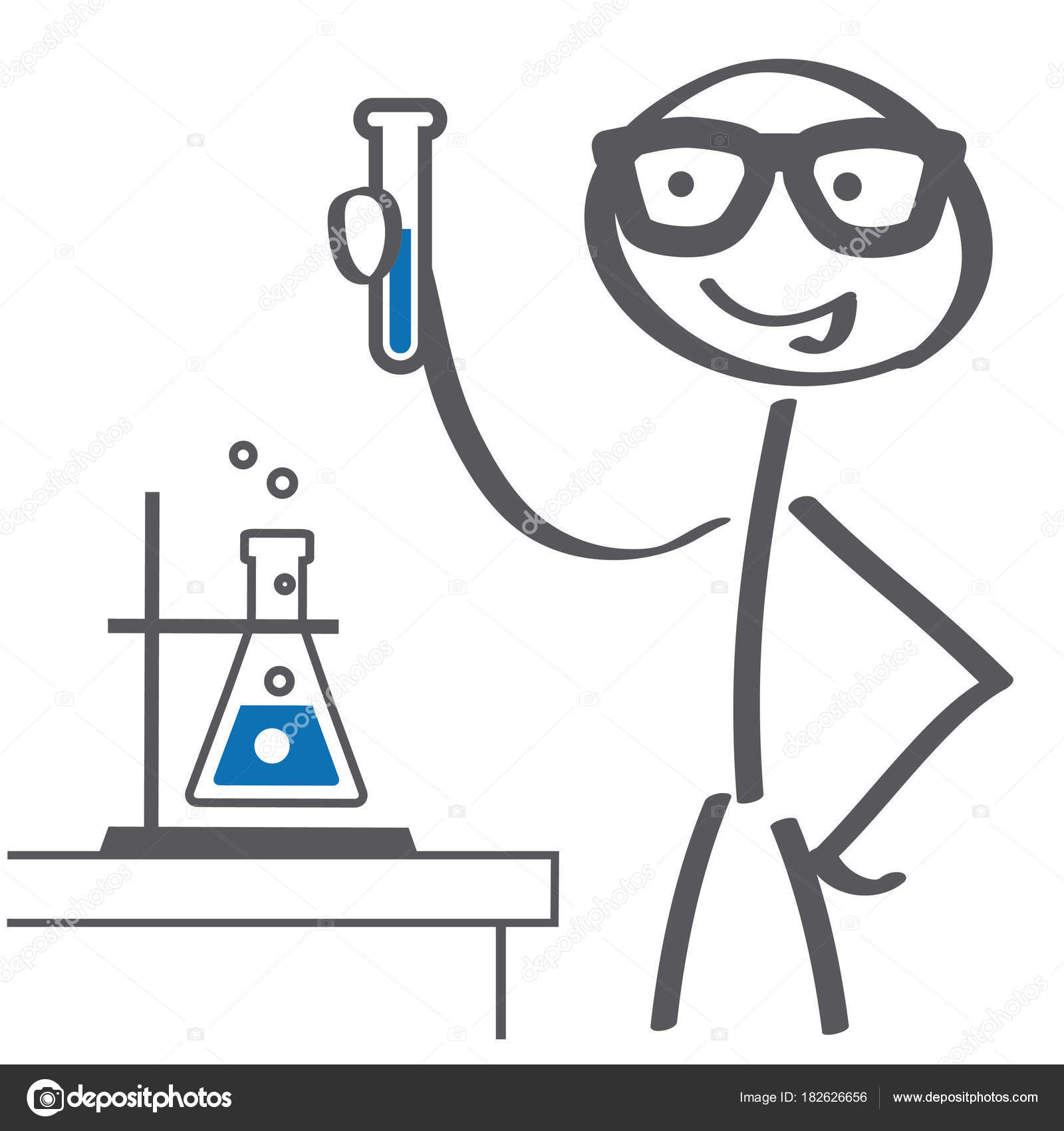 Stick Figure Professor