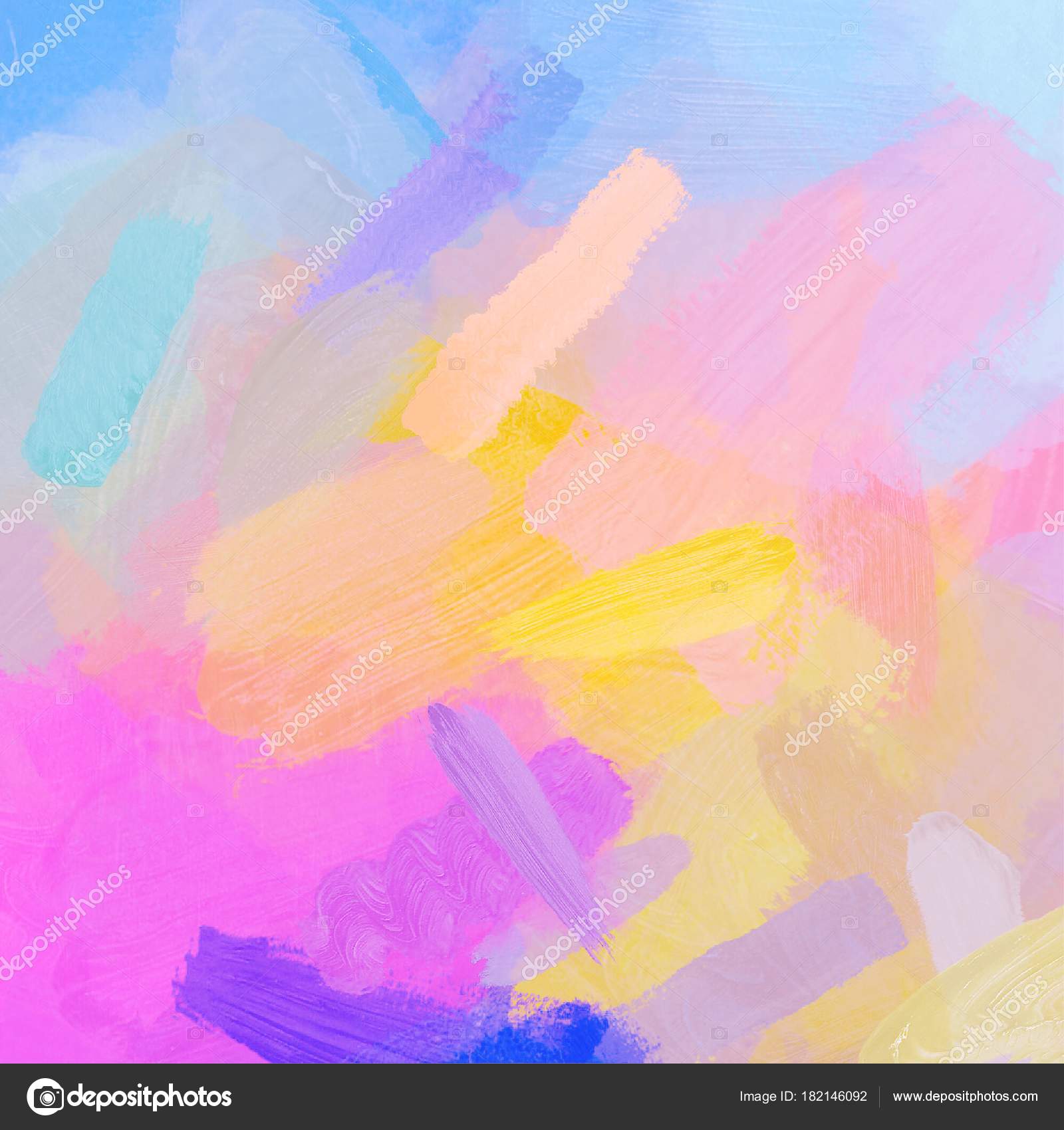 Adorable soft-colored painting texture. Perfect as trendy background ...